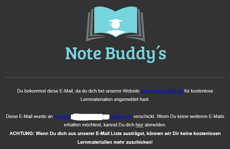 Ist Note Buddys seriös? Meine Erfahrungen mit dem Collegeblock